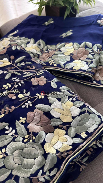 Parsi Gara Suits Online | Hand Embroidered Gara Suits – Dress365days