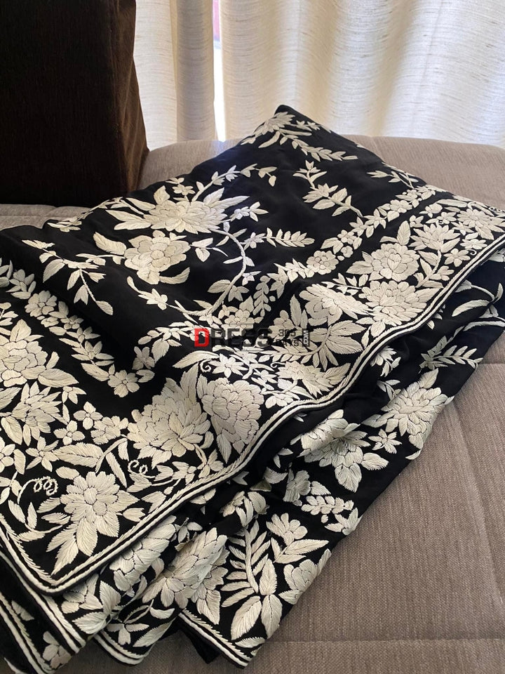 Shop Exclusive Parsi Sarees Online | Authentic Parsi Gara Embroidery ...