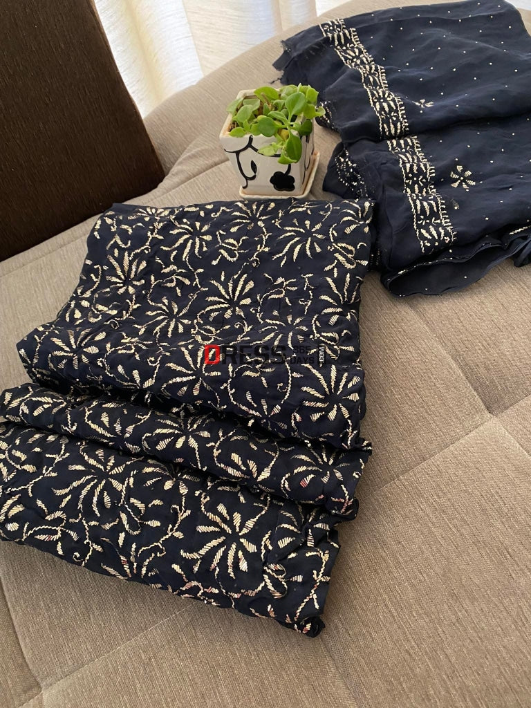 Dusty Navy Kamdani Suit – Dress365days