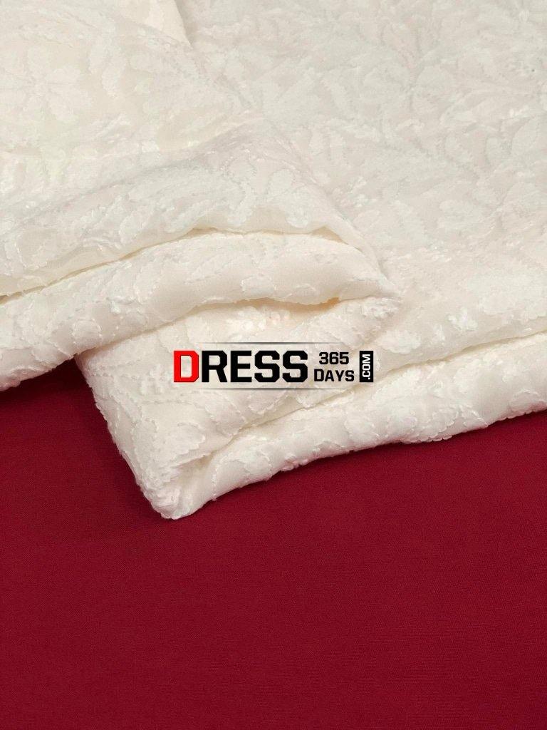 Ivory Hand Embroidered Lucknowi Chikankari Suit – Dress365days