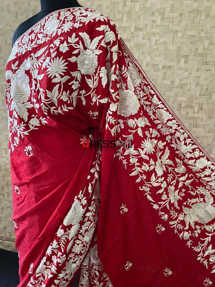 Buy The Latest Parsi Gara Sarees | Authentic Parsi Garas | Dress365days
