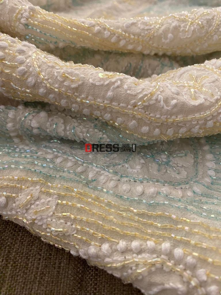 Masterpiece Cutdana Work Chikankari Lehenga Set – Dress365days